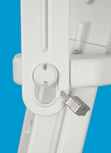 Ocean Blue A-Frame Above Ground Pool Ladder (ISO) – Samson Pool Supplies